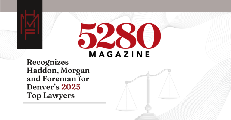 News - Haddon, Morgan and Foreman, P.C.